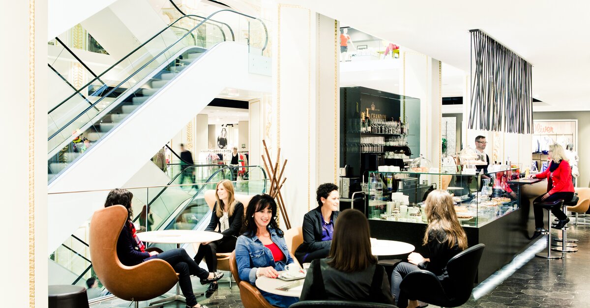 Champagner Bar im Kastner & Öhler | Gastroguide Graz