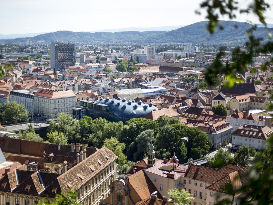 Schlossberg hill Graz | Sightseeing in Graz