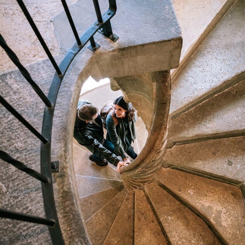 Burg and Double Spiral Staircase Graz | Sightseeing in Graz