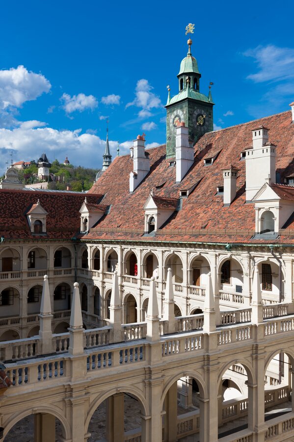 Landhaus Courtyard Graz | Sightseeing in Graz