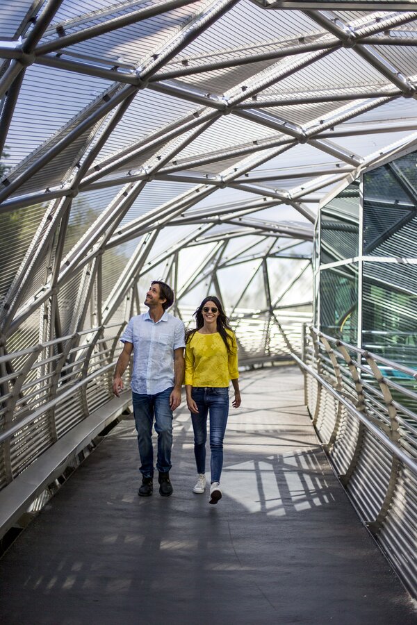 Murinsel Graz- Island in the Mur | Sightseeing in Graz