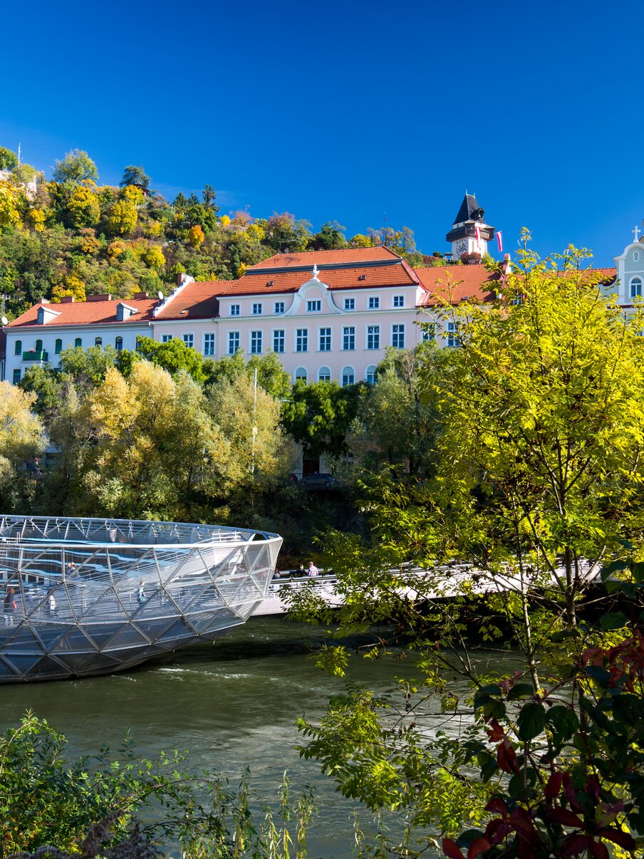 Murinsel Graz- Island in the Mur | Sightseeing in Graz