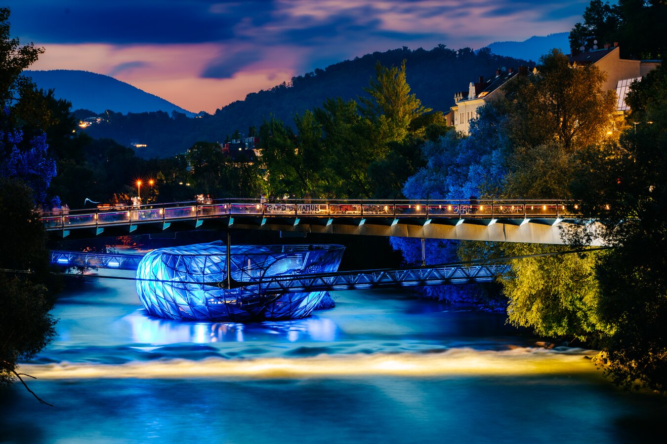 Murinsel Graz- Island in the Mur | Sightseeing in Graz