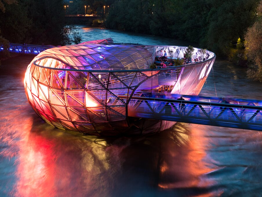 Murinsel Graz | Die Grazer Murinsel entdecken | Graz Tourismus