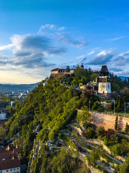 Schlossberg hill Graz | Sightseeing in Graz