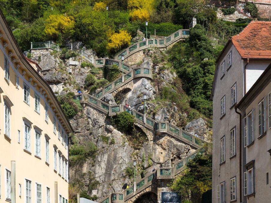 Schlossberg hill Graz | Sightseeing in Graz