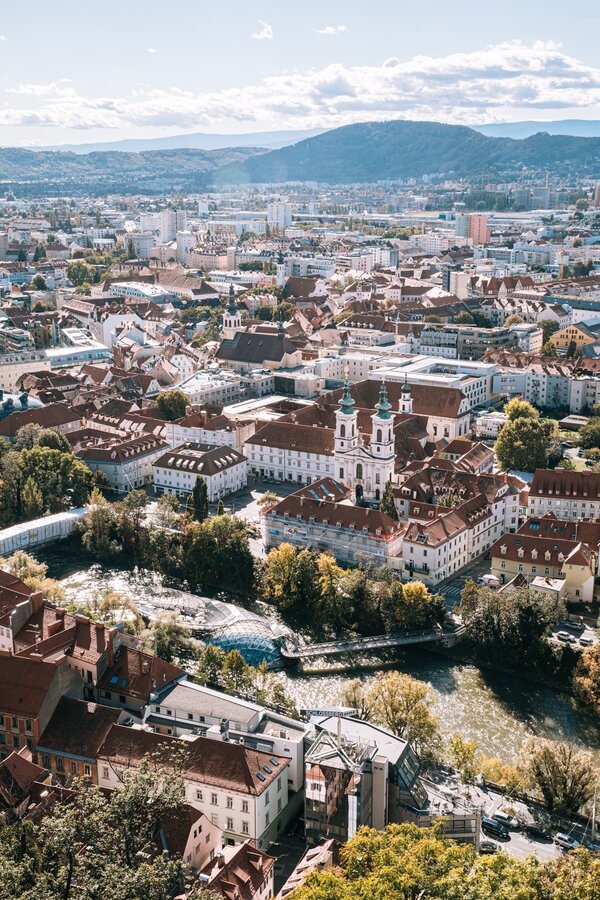 Schlossberg hill Graz | Sightseeing in Graz
