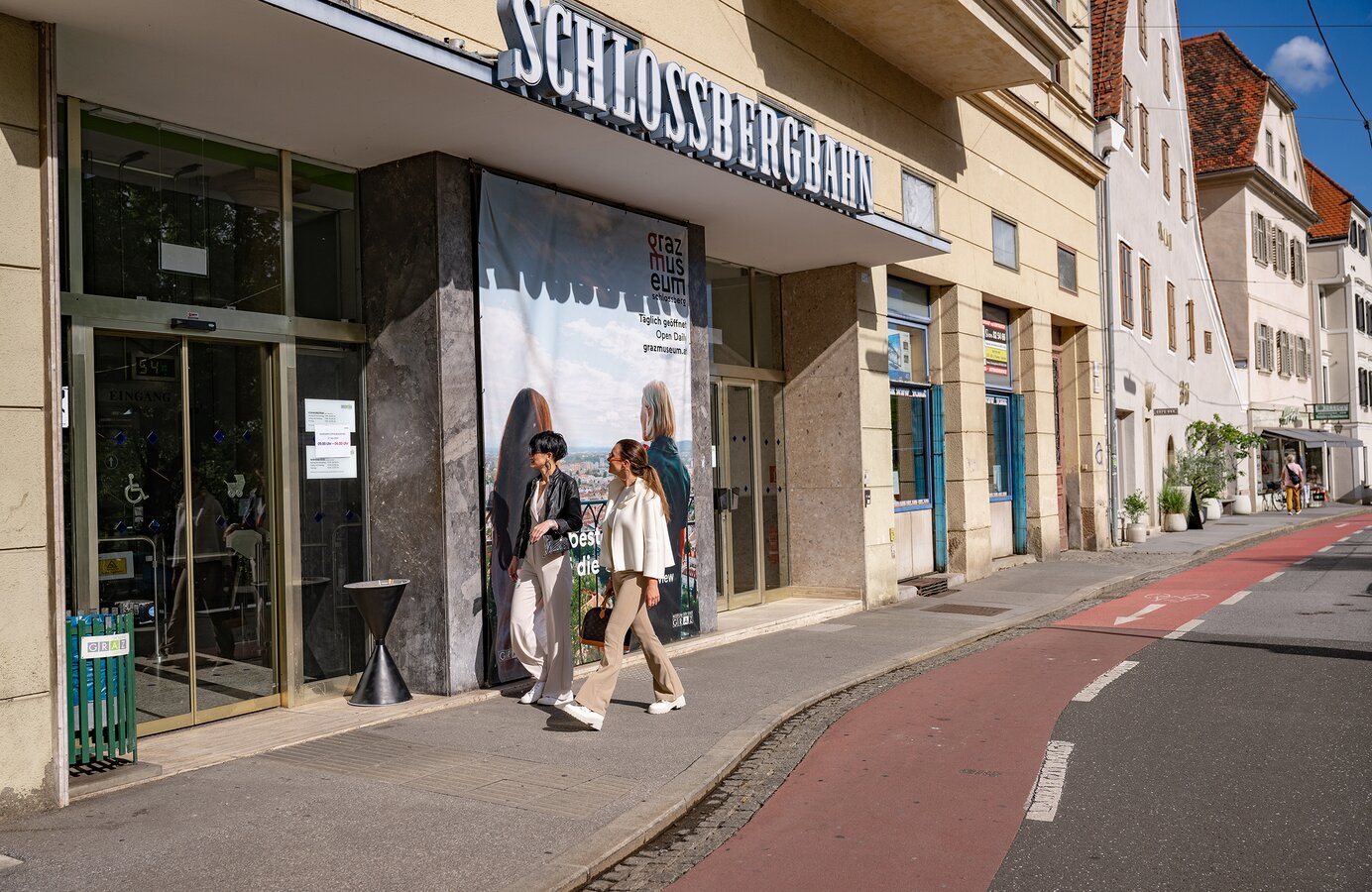 Schlossbergbahn Funicular Graz | Sightseeing in Graz