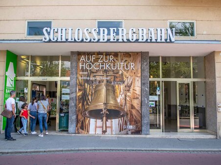 Schlossbergbahn Funicular Graz | Sightseeing in Graz