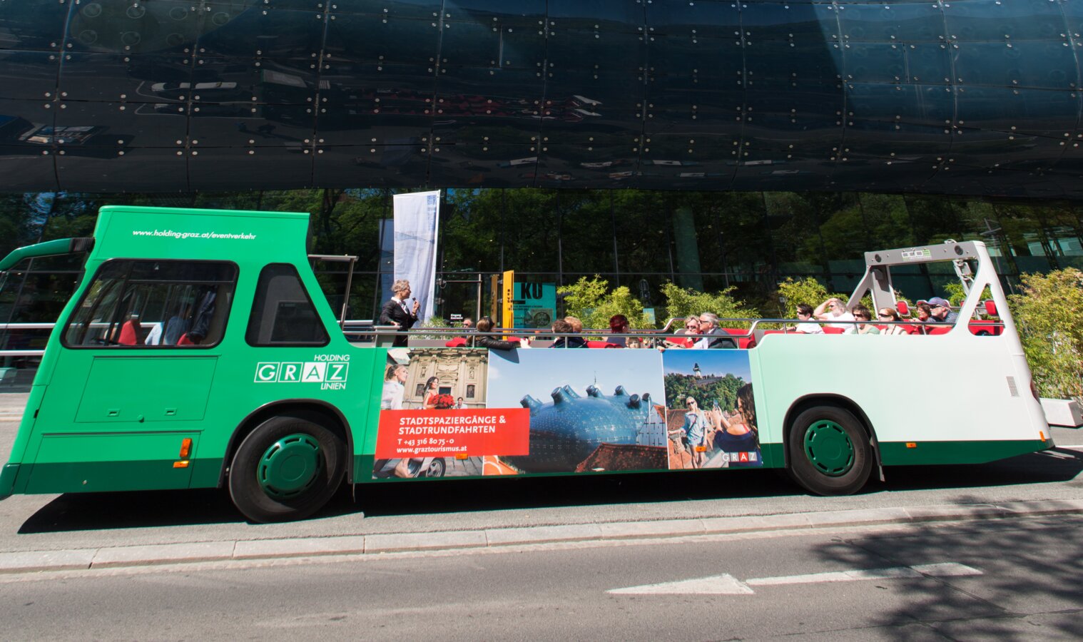 Cabriobusfahrt 2026 - Stadtrundfahrt in Graz I Steiermark