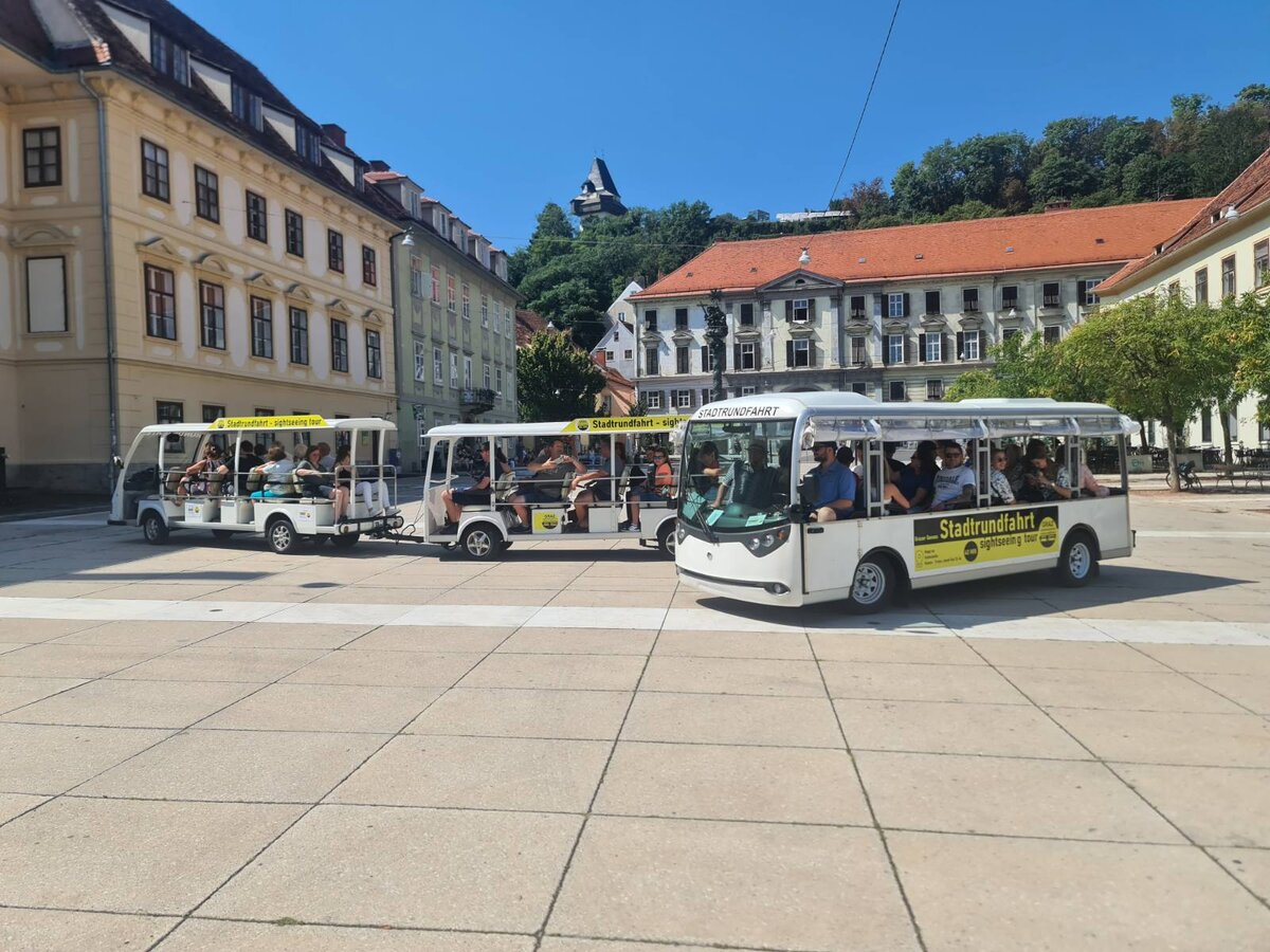 Stadtrundfahrt mit dem Elektroshuttle 2026 I Graz I Steiermark