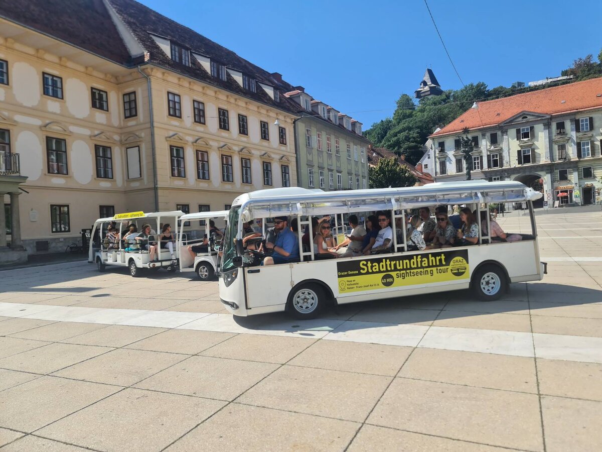 Stadtrundfahrt mit dem Elektroshuttle 2026 I Graz I Steiermark
